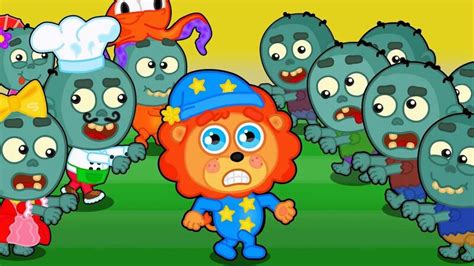 Мультики детям Маша и Леопольд Зомби в гости Мультфильмы для детей смотреть онлайн Смотреть