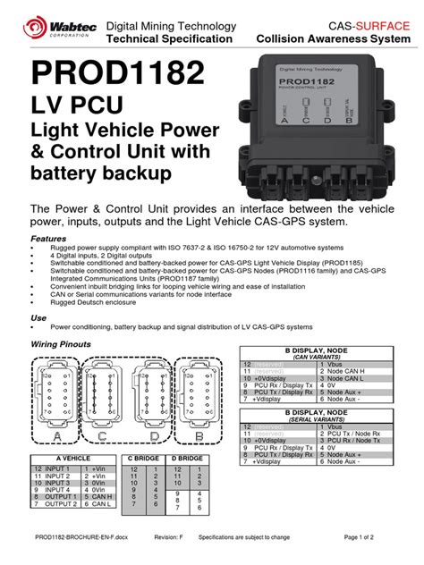 Wabtec Digital Mine Prod1182 Brochure En F Download Free Pdf Power Supply Computer