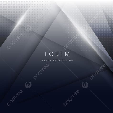 Abstract Dark Blue Geometric Overlapping Background With Space For Your Text Background