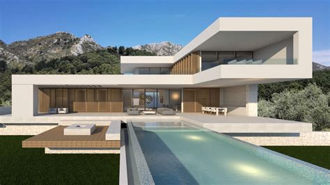 Luxury Modern Villa Exterior Design Luxury Dream Home In Mediterranean