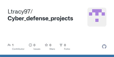 Github Ltracy97cyberdefenseprojects