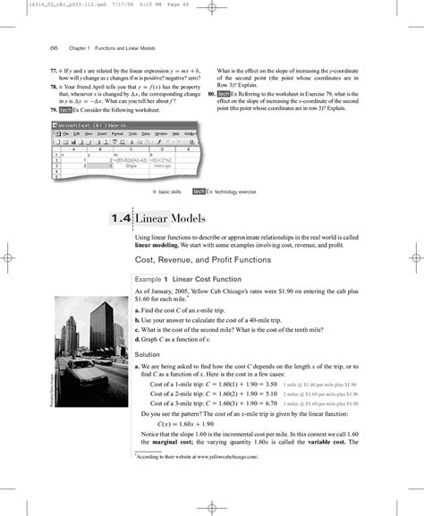 1 4 Linear Models Summaries Technology Docsity