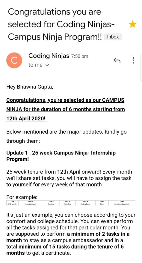 Thank You Coding Ninja For This Wonderful Opportunitycodingninjas