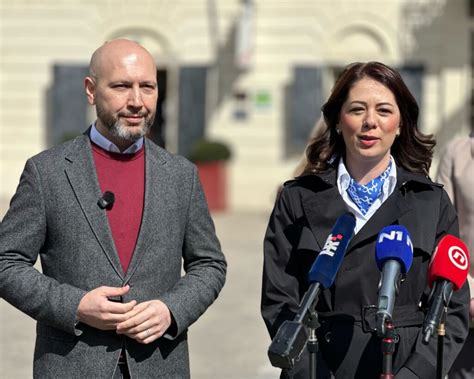 Vildana Botonjić Kandidatkinja Koalicije Sdp A I Možemo Za Zamjenicu župana Zagrebačke