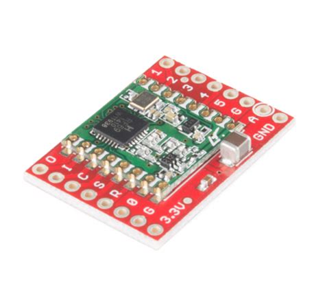Sparkfun Rfm69 Breakout 915mhz Electronics In Touch Co