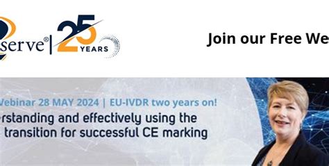 Webinar Understanding And Effectively Using The Ivdr Transition For