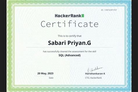 Sabari Priyan G On Linkedin Sqlserver Sql Sqldatabase Certified Certificationcomplete Dbms