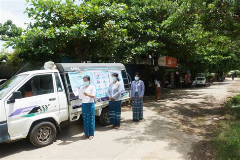 ဒက္ခိဏ သီရိမြို့နယ်အတွင်း ကိုဗစ် ၁၉ ရောဂါ ကူးစက်ပြန့်ပွားမှု လျော့ကျစေရန် ရည်ရွယ်၍ အသံချဲ့စက်ဖ