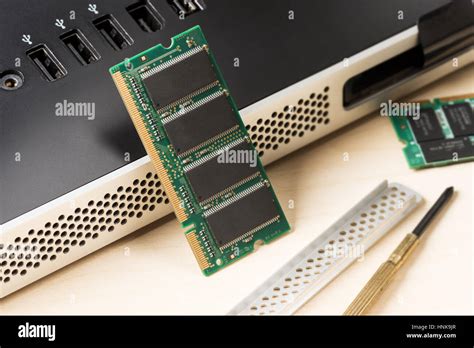 Computer Memory Ram Upgrading The Personal Computer Stock Photo Alamy