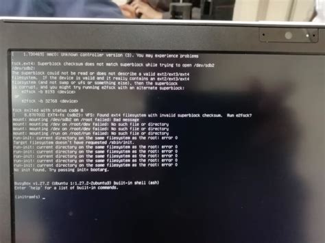 Usbメモリに入れたubuntuが起動しなくなったので修復した ぶっち・ブログ