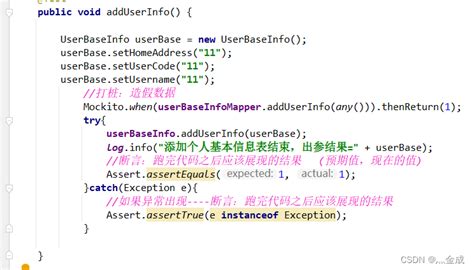 Mock技术在单元测试中的应用与实践 Csdn博客