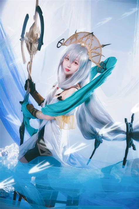 明日方舟浊心斯卡蒂cosplay 萌次元
