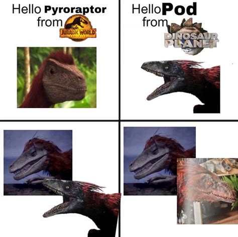 Pyroraptor Meme Jurassic Park Know Your Meme
