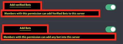 Suggestion About Permission To Add Bots Discord