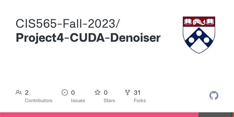 Github Cis565 Fall 2023project4 Cuda Denoiser