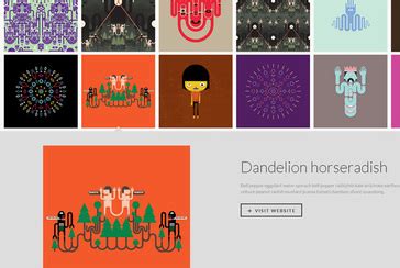 Responsive Thumbnail Expand Preview CSS HTML Free Vector FreeImages