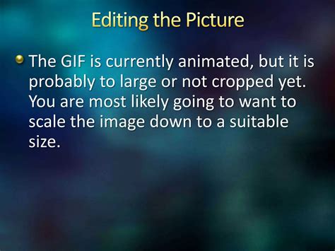 Making A Animated  In Gimp Pptx
