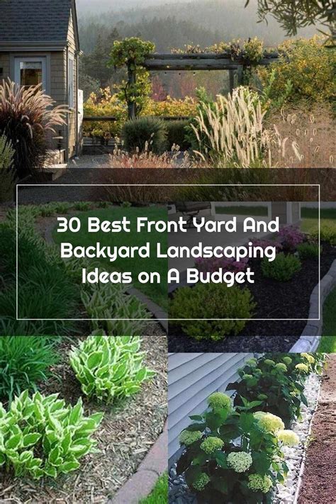 30 Best Front Yard And Backyard Landscaping Ideas On A Budget
