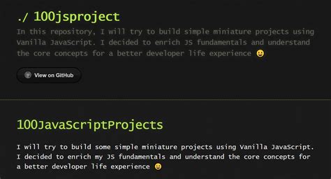 GitHub Alnahian Jsproject In This Repository I Will Try To Build Simple Miniature