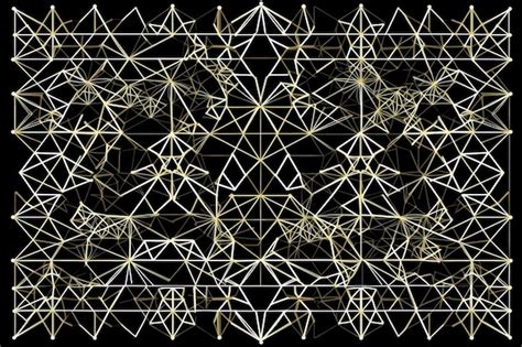 Premium Ai Image A Computer Generated Image Of A Diamond Shaped Pattern