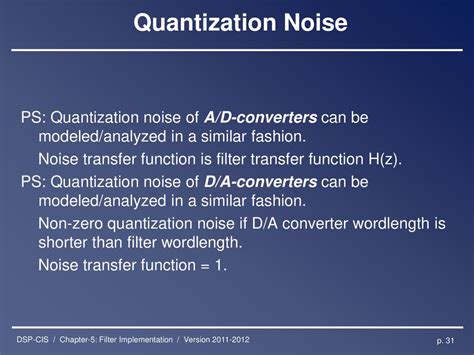 dsp cis chapter 5 filter implementation ppt download