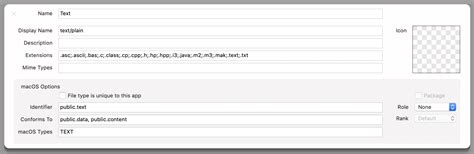 File Type Group Editor Xojo Documentation