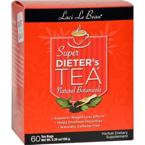 Laci Le Beau Natural Botanicals Super Dieters Tea 60 Ct Frys Food Stores