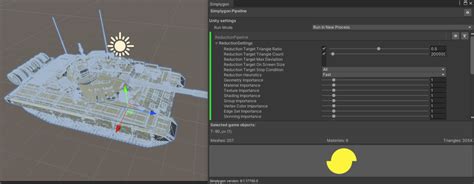 【工具】unity中如何自动化对模型减面？ 哔哩哔哩