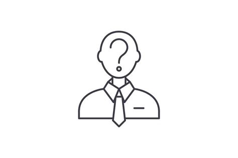 Formulation Of The Problem Line Icon In Line Icon Icon Line