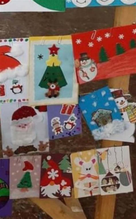 Национален конкурс за Коледна картичка Детска градина Малина