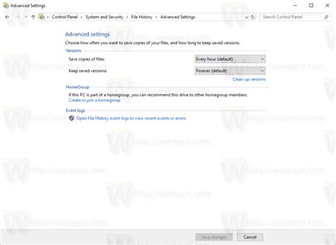 How To Enable File History In Windows 10