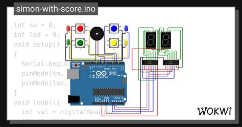 Simon With O Copy Wokwi Esp32 Stm32 Arduino Simulator