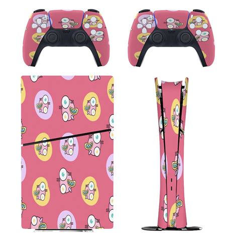 Cute Ps5ps5 Slim Digital Disc Skin Sticker For Console And Controller Skins