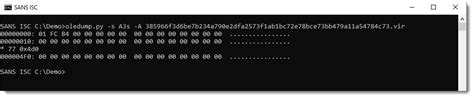 Malicious Vba Office Document Without Source Code Sans Internet Storm