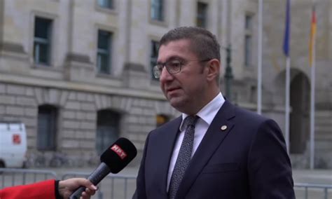 Мицкоски од Берлин Канцеларот Шолц потврди дека Германија е наш силен сојузник и партнер во