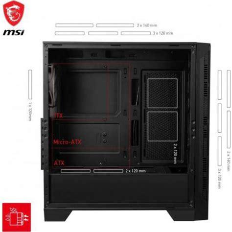 Msi Mag Forge R Airflow Atx Exr Ms Gaming Equipment