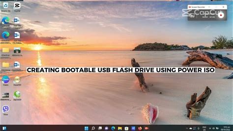 How To Create Bootable Usb Flash Drive Using Rufus And Power Iso Youtube