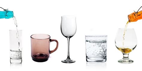 Premium Photo Five Glasses Set