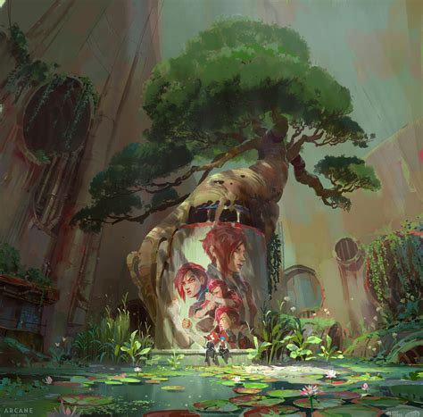 Artstation Arcane S02e07 Ekkos Tree