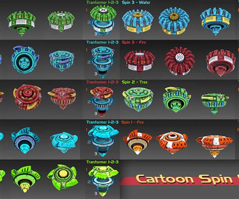 Artstation Spin Collections Game Assets