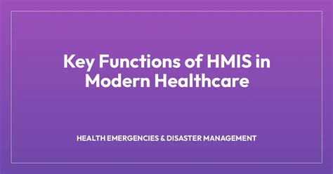 Key Functions Of Hmis In Modern Healthcare • Disastershiksha Key Functions Of Hmis In Modern Healthcare • Disastershiksha
