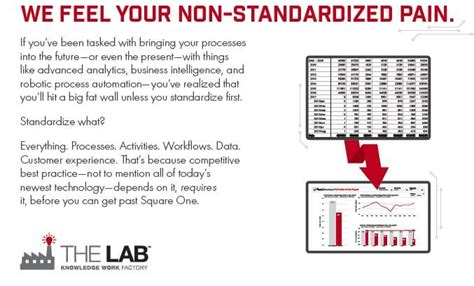 Examples Of Standardization The Lab Consulting