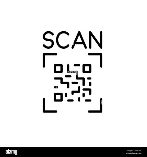 Scan A Qr Code Pixel Perfect Editable Stroke Line Icon Stock Vector Image Art Alamy