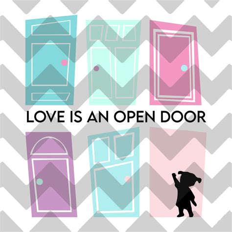 Love Is An Open Door Etsy