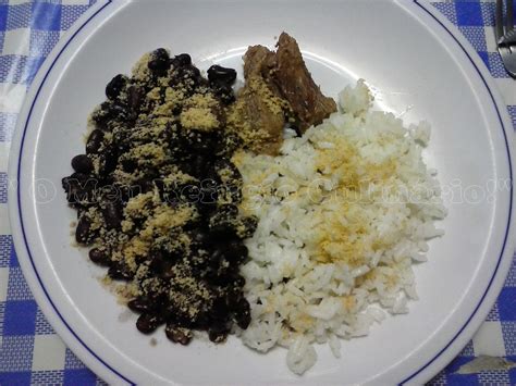 O Meu Refúgio Culinário ♥ Feijoada Brasileira Com Arroz Branco E Farofa à Moda Da Minha Mamã ♥