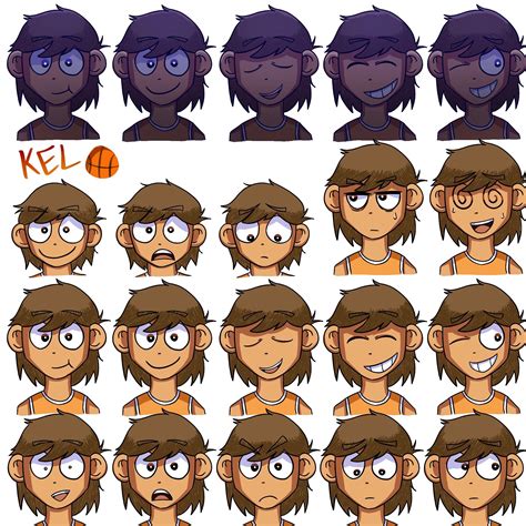 I Drew A Bunch Of Kels Sprites R Omori