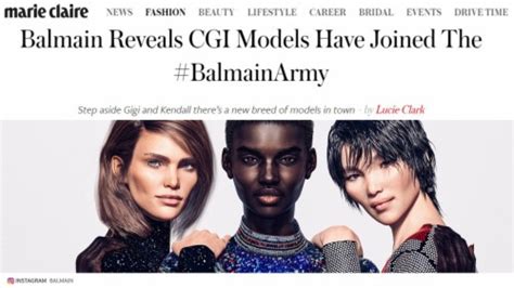 Marieclaire Balmain Cgi Model 823687 Hd Wallpaper And Backgrounds Download