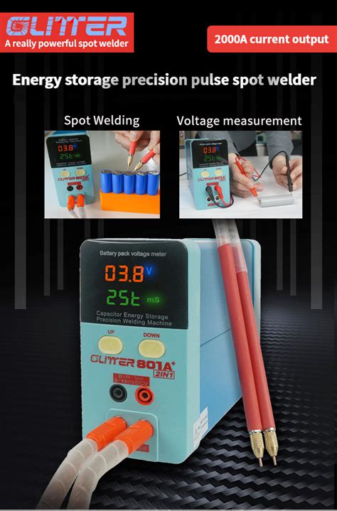 Glitter 801a Battery Spot Welder Capacitor Energy Storage Pulse