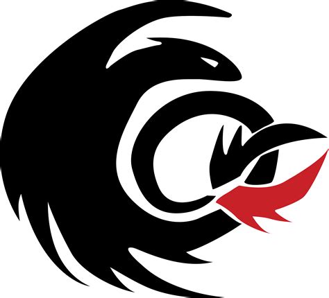 Toothless Dragon Logo By Marco Reichert How Train Your Dragon