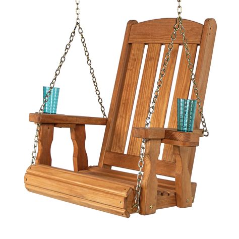 Centerville Amish Heavy Duty Mission Adult Swing Chair The Porch
